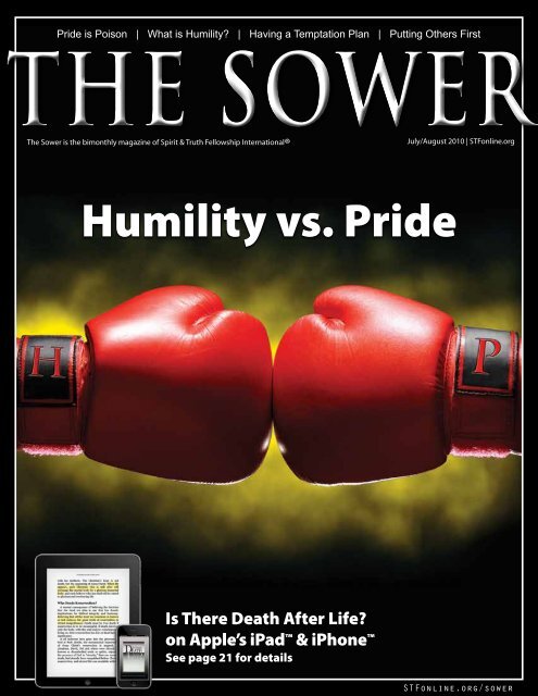 Humility vs. Pride - Spirit & Truth Fellowship International