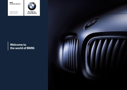 Welcome to the world of BMW.