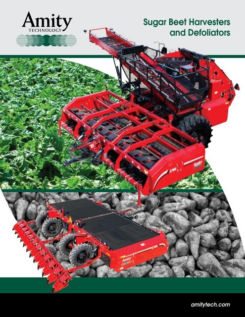 Sugar Beet Harvesters and Defoliators - Amity Technology