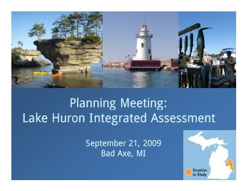 Presentation - Michigan Sea Grant Presentation - Michigan Sea Grant