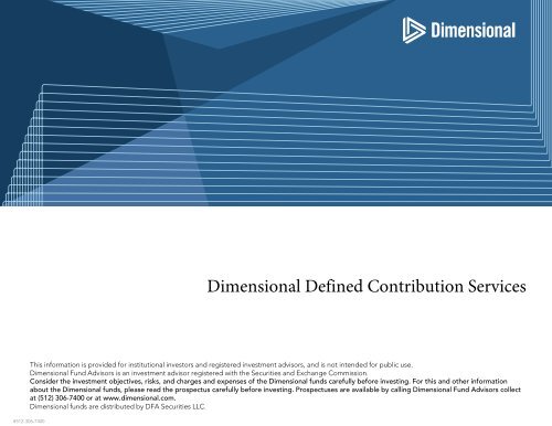 Dimensional Fund Advisors Logo Efficient Advisors To Offer Dimensional