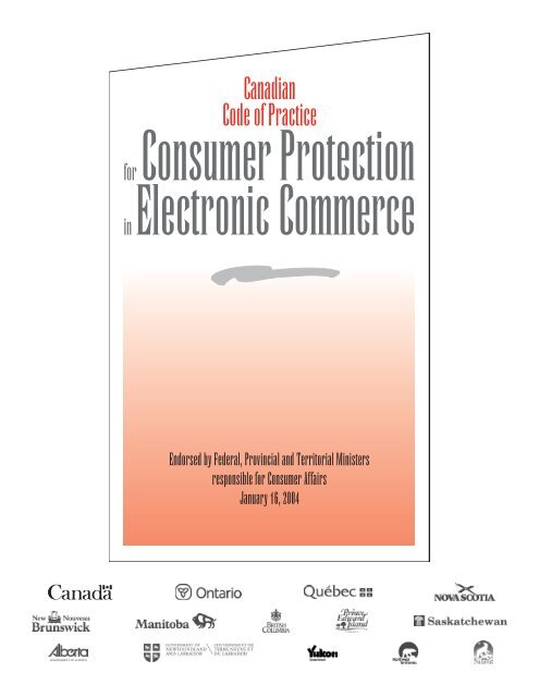 Canadian Code of Practice for Consumer Protection in Electronic