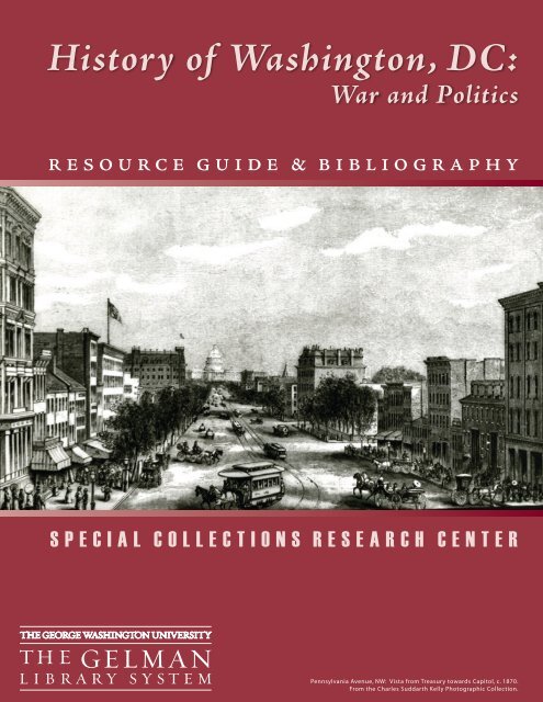History of Washington, DC, War and Politics - GW Libraries