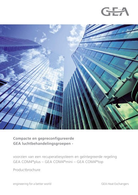CommerciÃ«le brochure COM4plus - GEA Happel Belgium