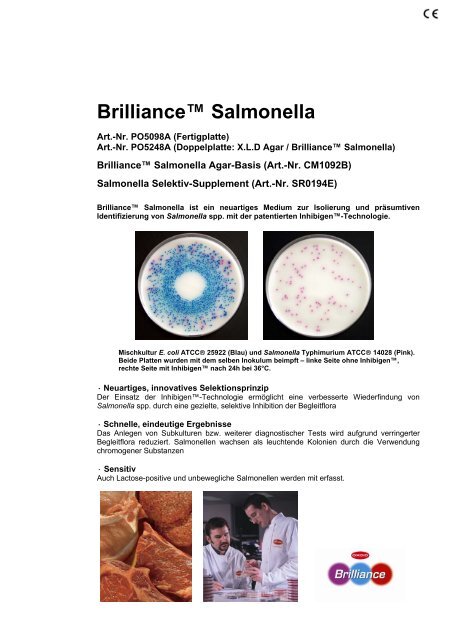 Brillianceâ ¢ Salmonella - mibius
