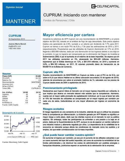 Cuprum - Celfin Capital