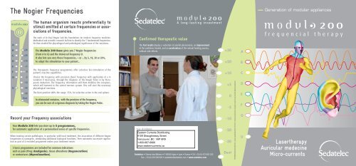 The Nogier Frequencies - Eastern Currents