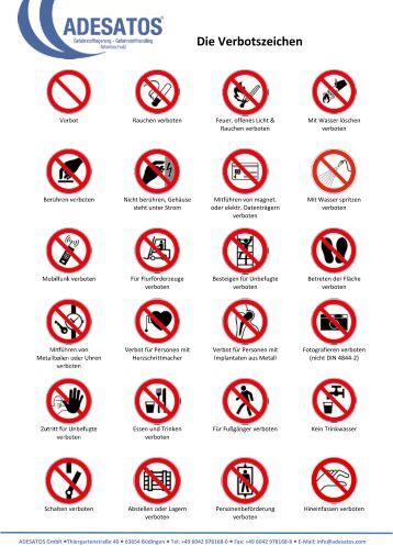 Verbotszeichen Magazine