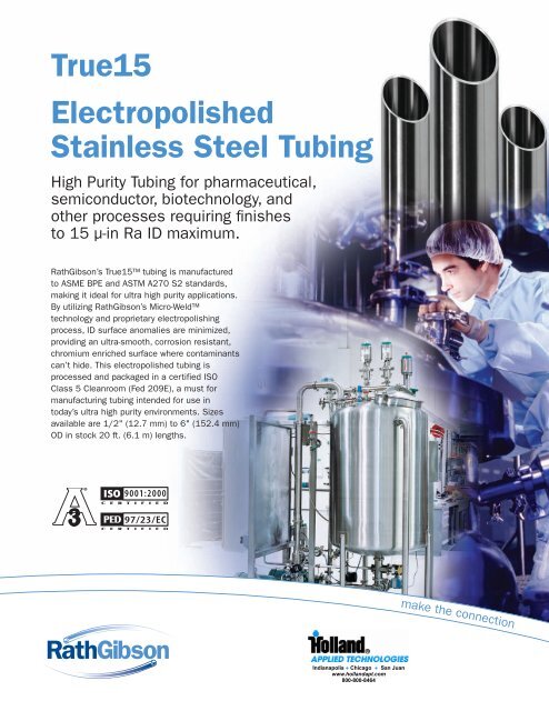RathGibson True 15 - Holland Applied Technologies