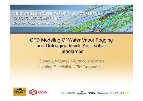 CFD Modeling Of Water Vapor Fogging and Defogging ... - ESSS