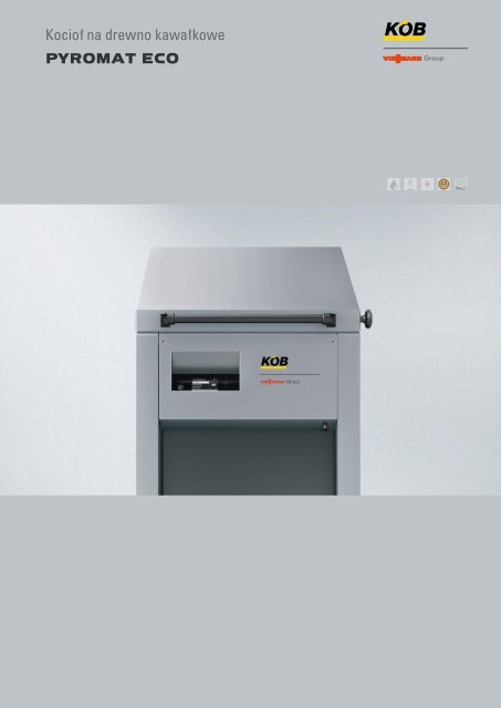 KocioÅ na drewno kawaÅ kowe PYROMAT ECO - Viessmann