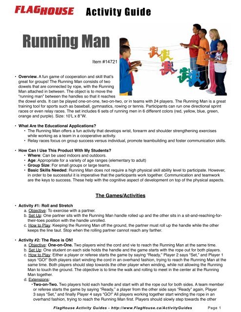 Running Man - Flaghouse