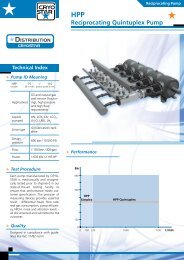 MRP Modular Reciprocating Pump - Cryostar