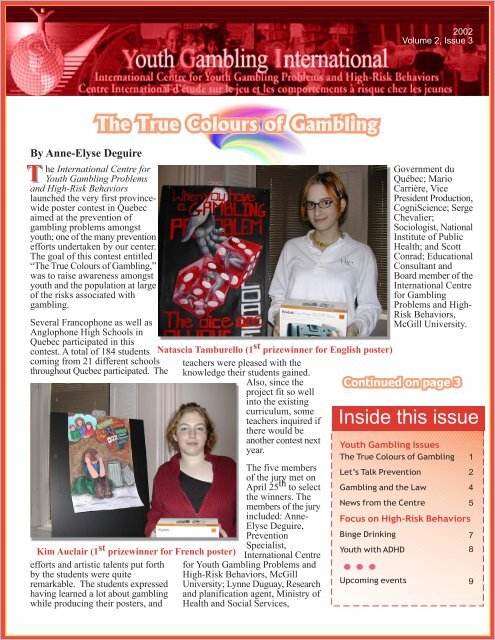 Inside this issue - McGill University