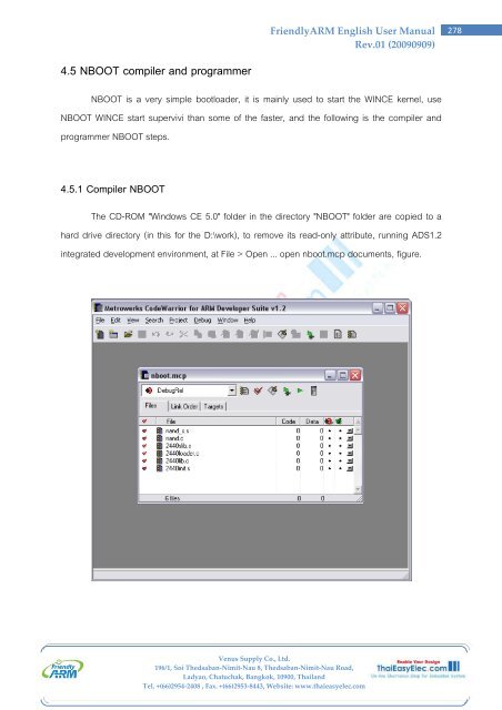 Chapter 4.5 Compile and Program NBOOT - ThaiEasyElec.net