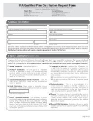 Vanguard Qualified Retirement Plan Single Distribution Request Form