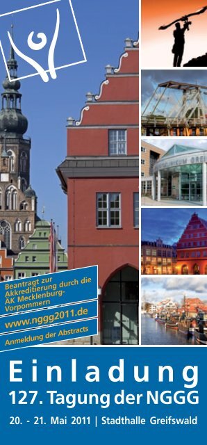 Einladung 127. Tagung der NGGG