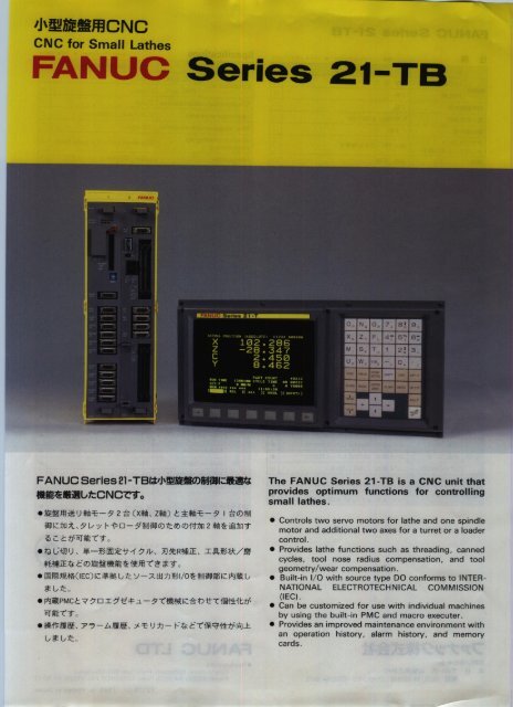 Fanuc Series 21-TB