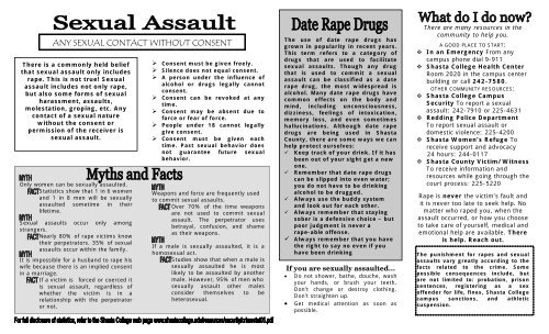 Sexual Assault Prevention Brochure - 6.20.13.pdf - Shasta College