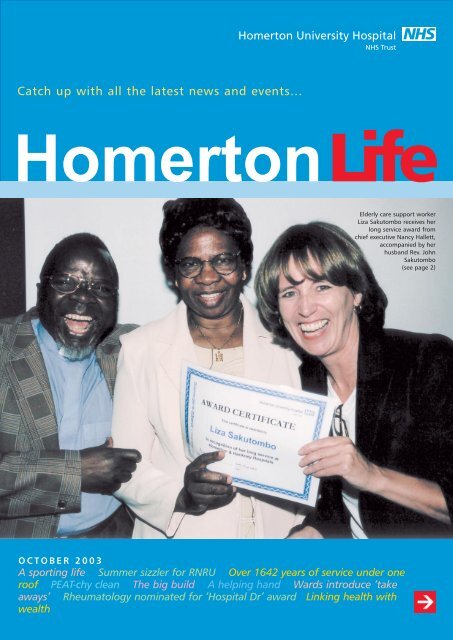 October 2003 - Homerton University Hospital