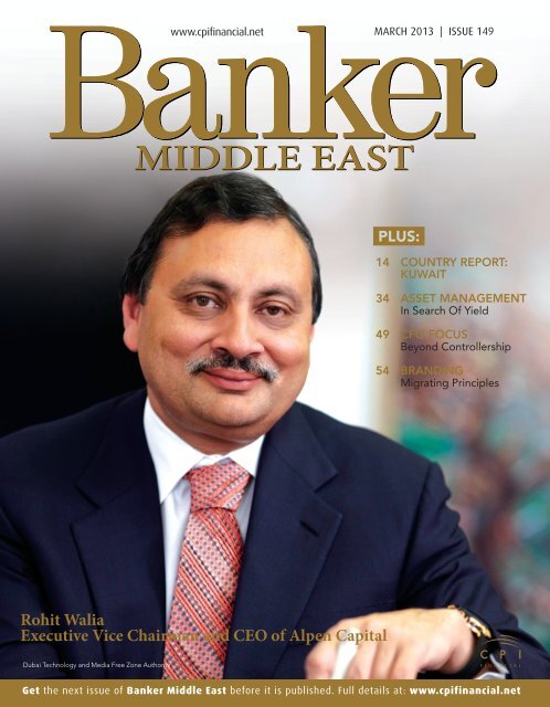 Banking on Success: Rohit Walia - Alpen Capital