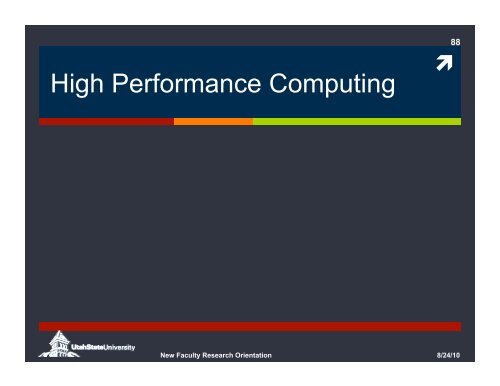High Performance Computing