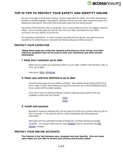 10 tips to protect your computer from viruses - lsatotally