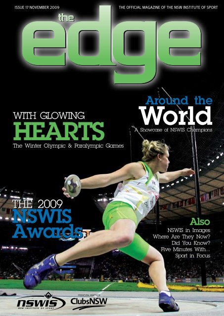 NSWIS Awards Around the World - NSW Institute of Sport