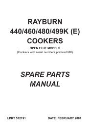 RAYBURN REGENT CookerRegd