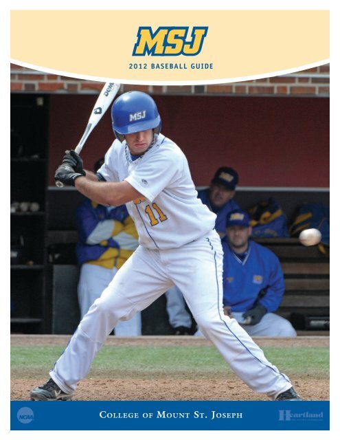 2012 BASEBALL GUIDE - MSJ Lions Athletics