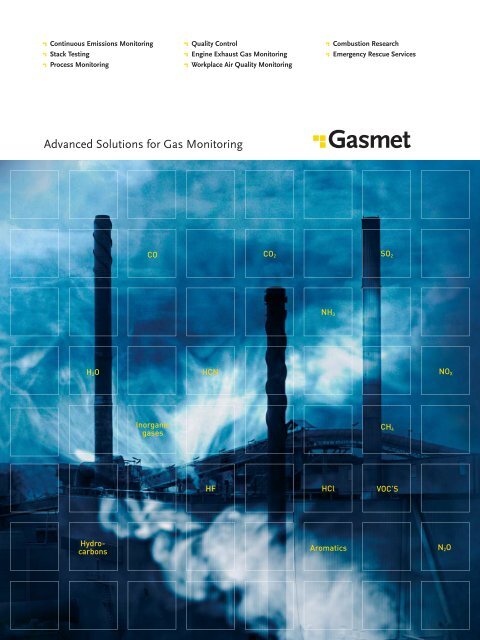 Gasmet Technologies Brochure