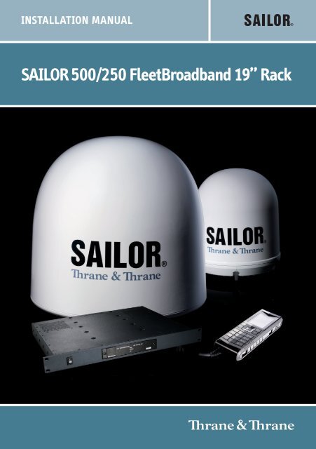 SAILOR500/250 FleetBroadband 19Ã¢Â€Â Rack