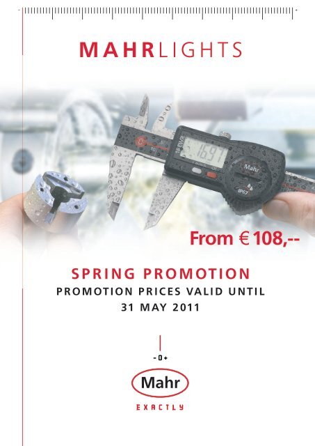 Mahr lights - EMS: European Metrology Systems sa