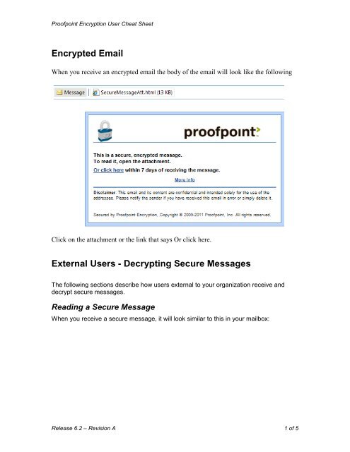 Encrypting and Decrypting Secure Messages