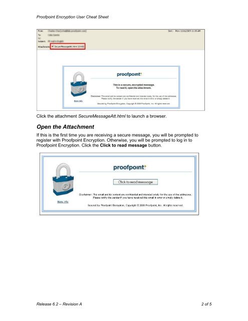 Proofpoint Encryption Use 9139