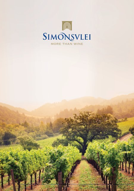 Simonsvlei Brochure