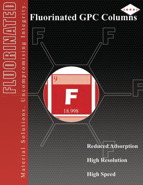 Jordi fluorinated GPC column - Hplc.eu
