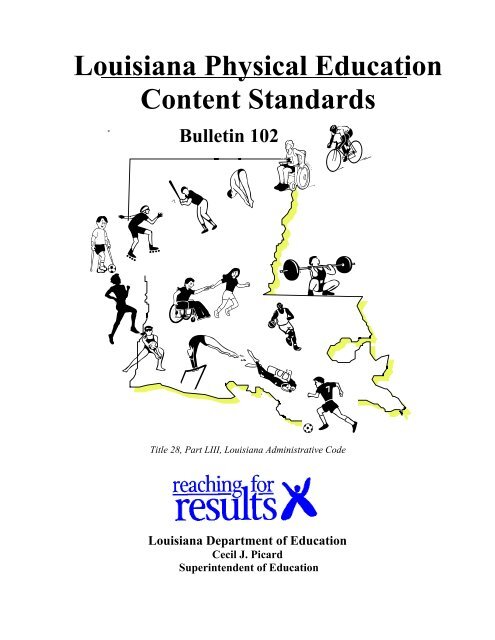 Louisiana Physical Education Content Standards