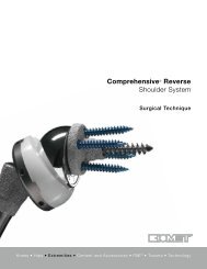 Comprehensive Ã‚Â® Shoulder System Product Brochure - Biomet
