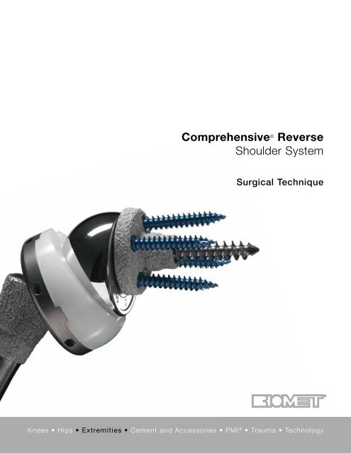 Comprehensive Ã‚Â® Reverse Shoulder System Surgical ... - Biomet