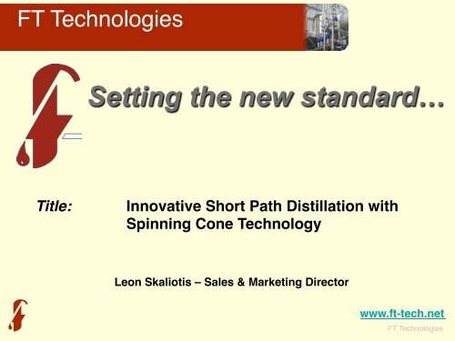 FT Technologies - MOSTA