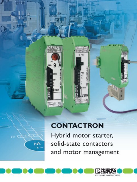 CONTACTRON Hybrid motor starter, solid-state contactors and ...