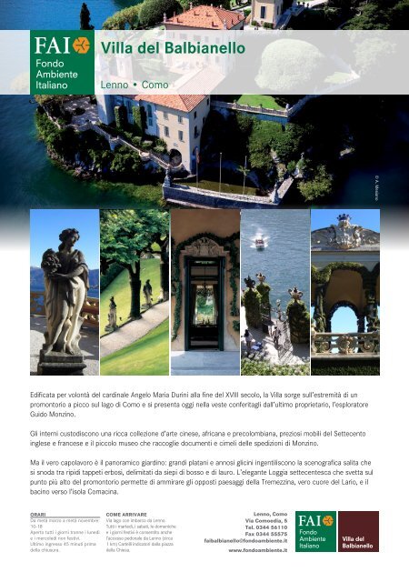 Villa del Balbianello - Fai Villa del Balbianello - Fai
