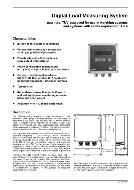 Digital Load Measuring System - Wexon