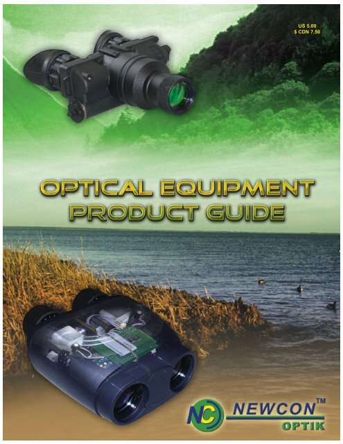 $ US 5.00 $ CDN 7.50 - Newcon Optik