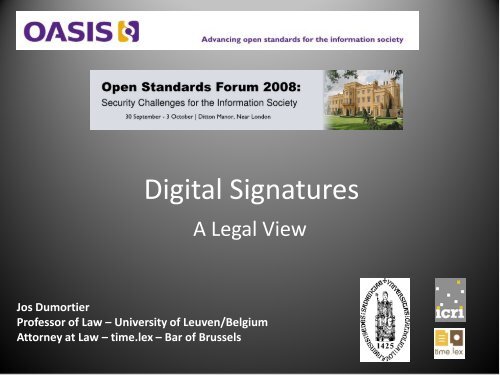Digital Signatures - Events
