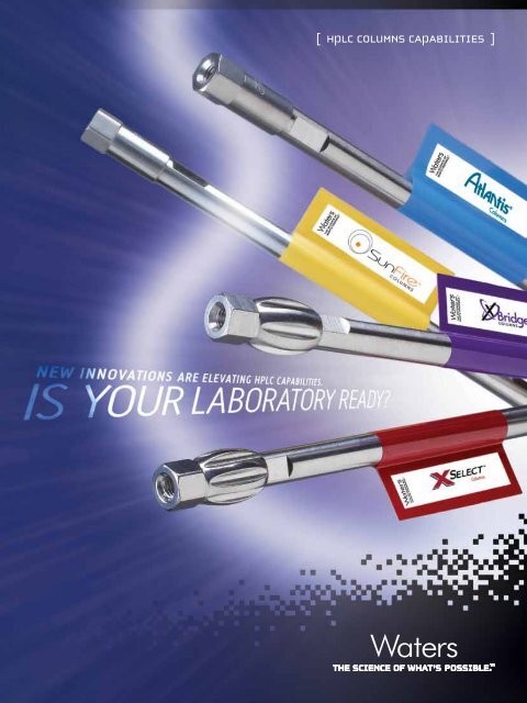 HPLC Columns Capabilities - XBridge, XSelect, Atlantis ... - Waters