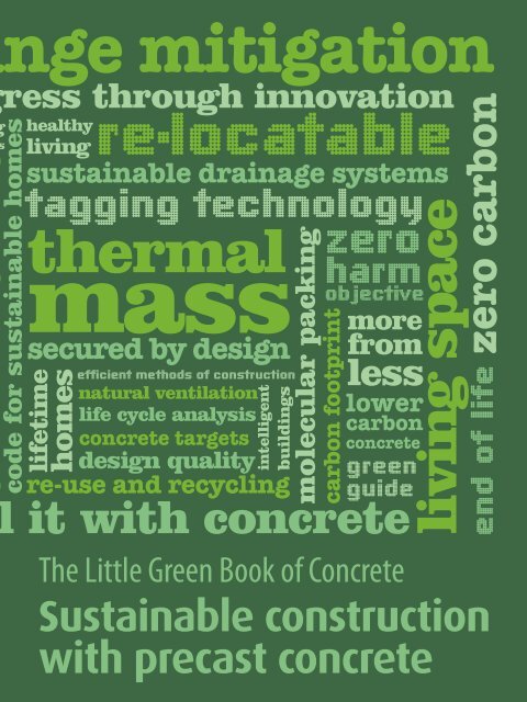 Little Green Book of Concrete - British Precast