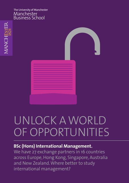 UNLOCK A WORLD OF OPPORTUNITIES - contentlibrary