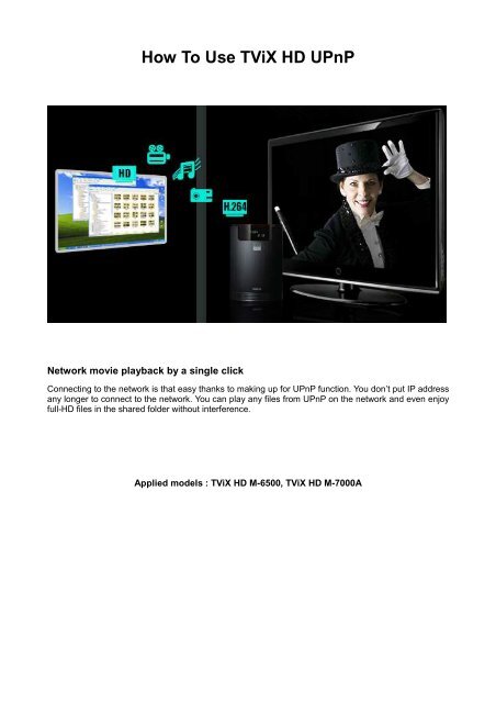 UPnP Setup Guide - Digital Connection